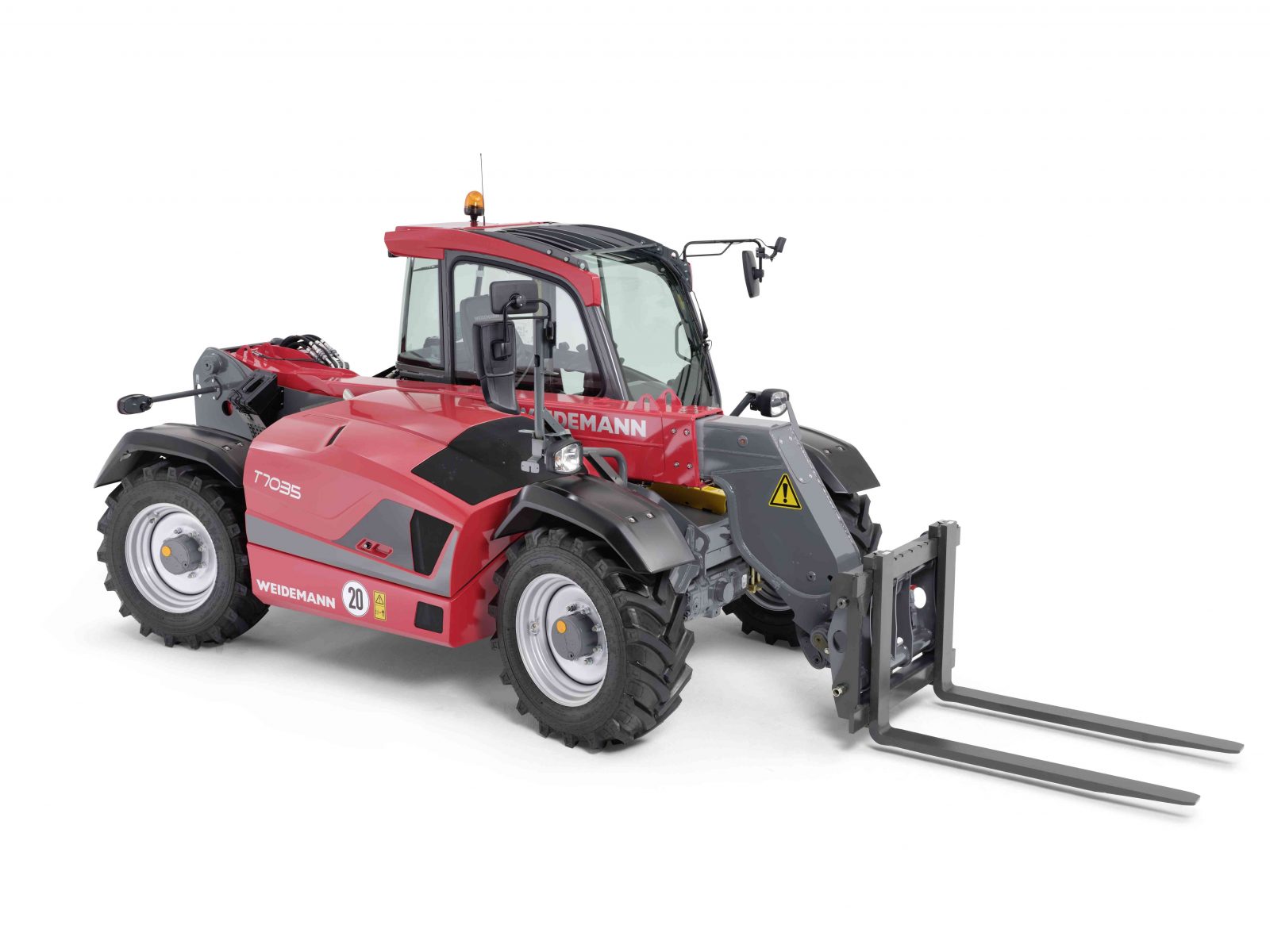 Perfekte Rundumsicht mit den neuen Weidemann Modellen T7035 und T7042