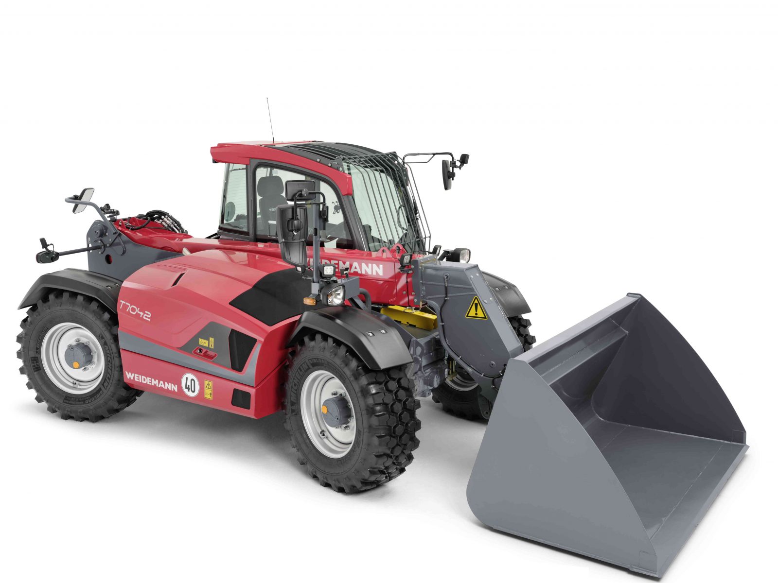 Perfekte Rundumsicht mit den neuen Weidemann Modellen T7035 und T7042